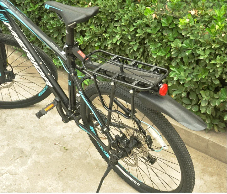 Quick Release Luggage Carrier Aluminum Alloy Seat Post Pannier Carrier ...