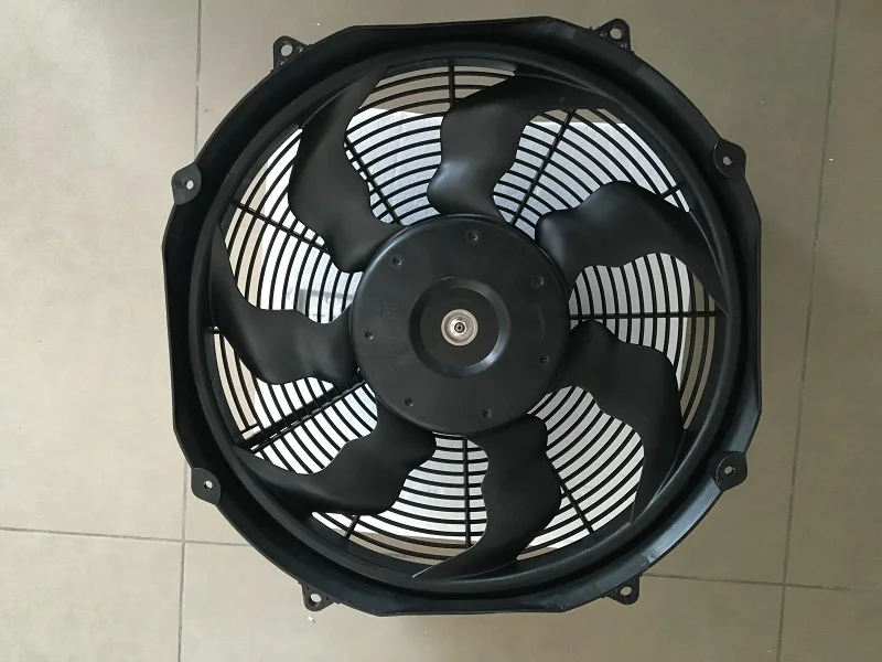 16 Inch Condenser Fan - 250W BLDC 12V DC Motor for Trucks & Buses