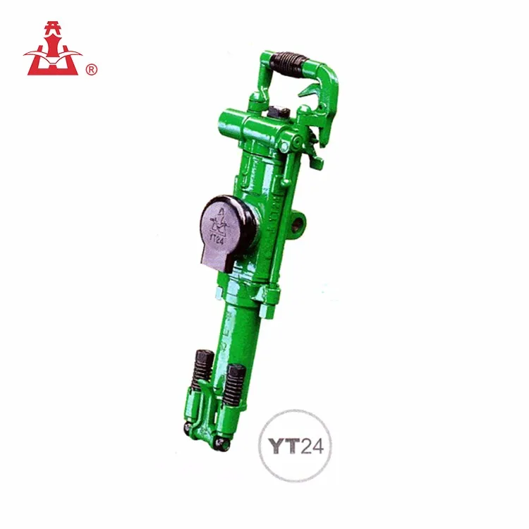 Hand Held Rock Drill/jack Hammer Yt24 Pneumatic Air Digging Tools ...