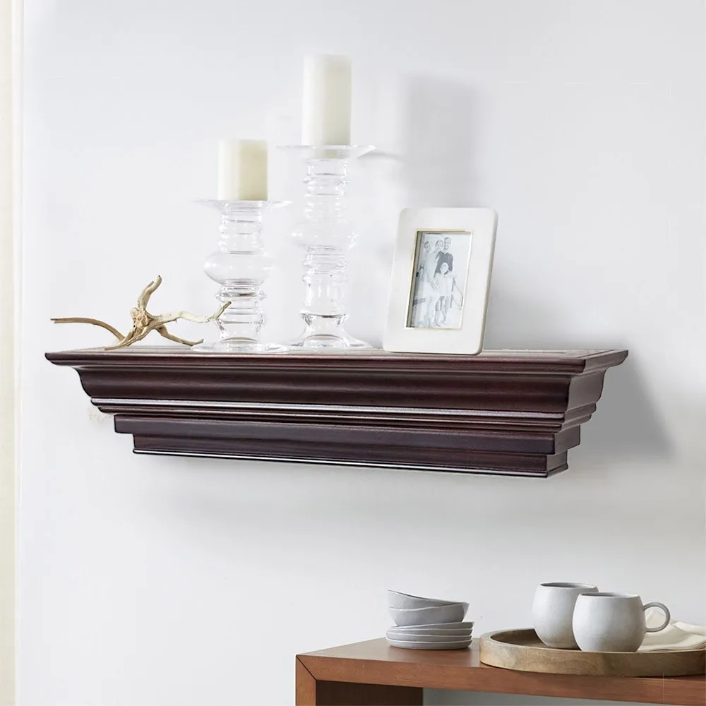 Decorative Crown Modeling Floating Wall Shelves - Buy Beautiful ...
