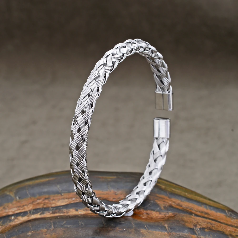 Men Hand Adjustable Chain Bracelet High Polished 18k Gold Plated ...