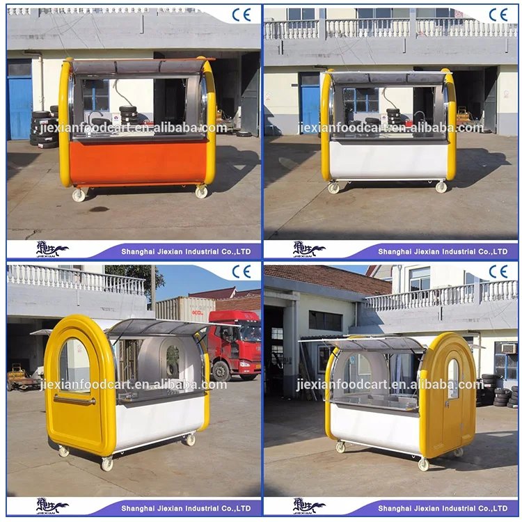 JX-FR220E Mexican Taco Food Cart for Sale - Mobile Kitchen