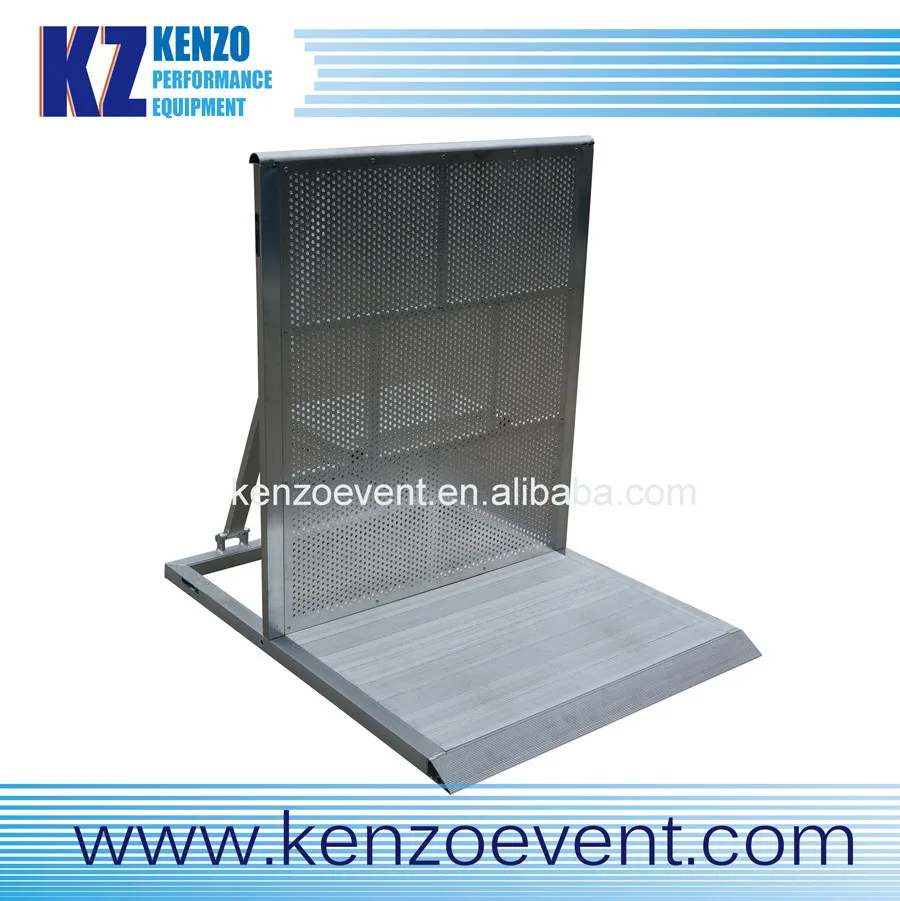 Kenzotruss Aluminum Safety Folding Crowd Barrier - Mojo Barricade