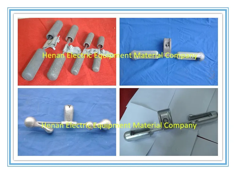Electrical Overhead Line Fittings Top Quality Jumper Spacers For Four ...