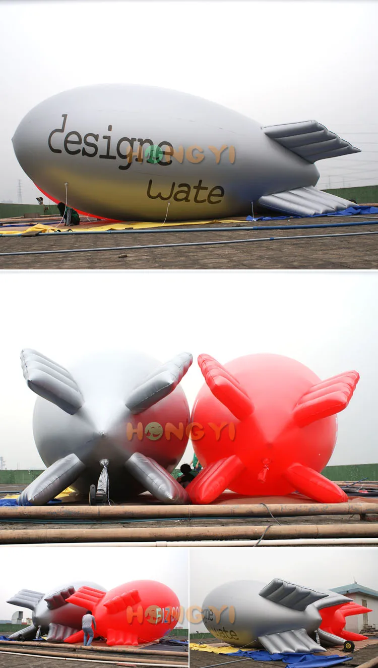 2018 New Design Zeppelin Airship Inflatable Remote Control Airship ...