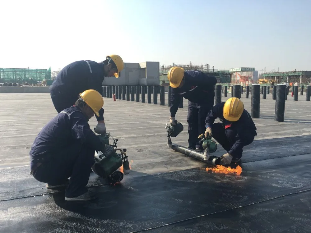 SBS Modified Bitumen Waterproofing Membrane with Sand Surface