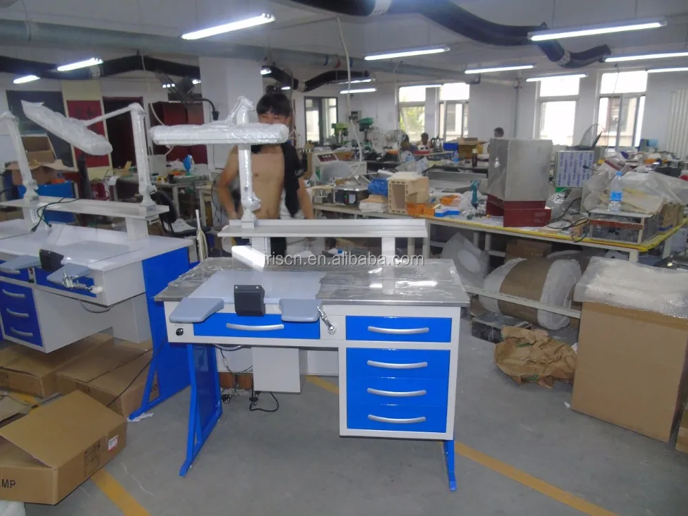 Single Person Dental Lab Bench Workstation - Used in Dental Lab