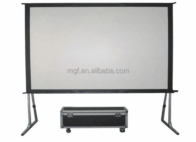 180inch Fast Foldable Projection Screen/easy Fold Screen Front And Back ...