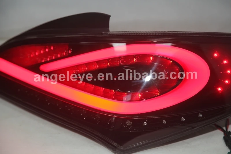 Led Rear Light For Hyundai For Genesis Coupe 2009-2011 Smoke Black Wh ...