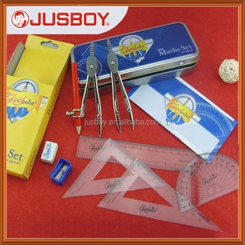 Geometric Set /mathematical Instrument Box /math Set - Buy Geometric ...