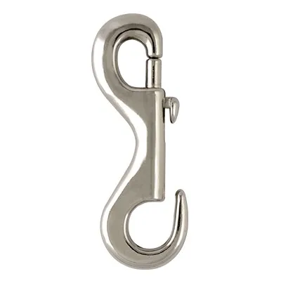 Zinc Alloy Double End Spring Snap Hook Heavy Duty Double Sided Hook ...