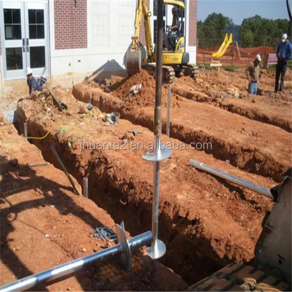 Expanding And Cross-plate Screw Piles Supply - Buy Pile Hammer,Easy ...