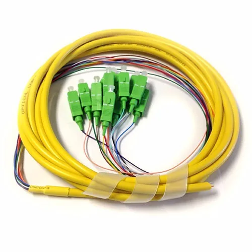 12 Core Sc 12 Colors Pigtail Bundle Fiber Optic Pigtails - Buy 12 Core ...