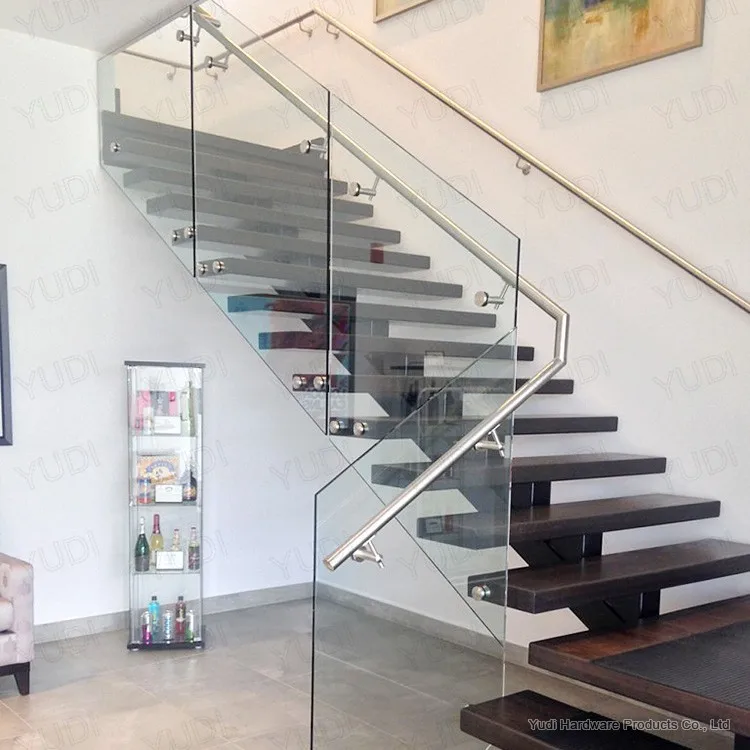 Interior Single Stringer Steel Beam Stair - Buy Single Stringer Stair ...