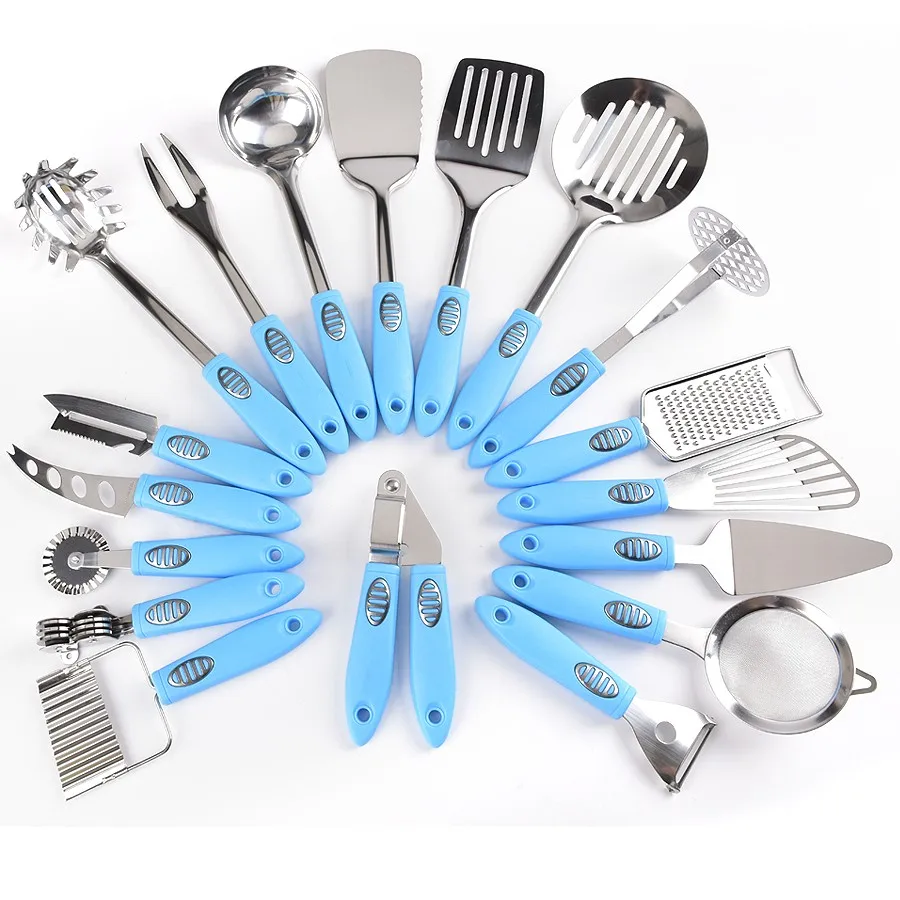 Stainless Steel Utensils Plastic Handle Kitchen Gadgets - Buy Kitchen ...