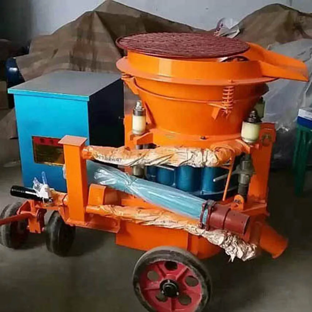 Construction Equipment Pz-5 Dry Mix Concrete Shotcrete Gunite Machine ...