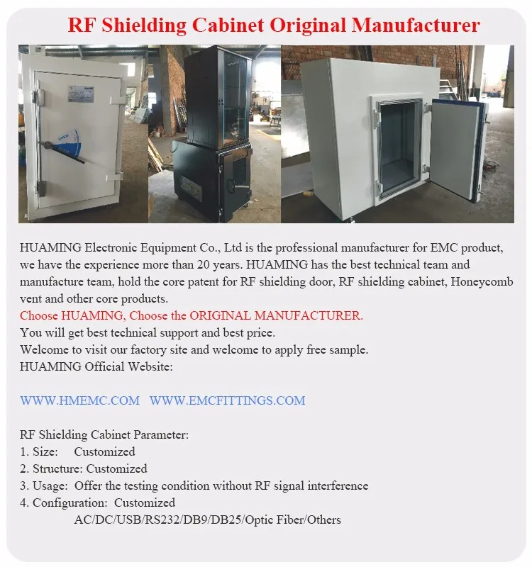 Rf Emi Shielding Cabinet/box/case For Wifi Wireless Test - Buy Rf ...