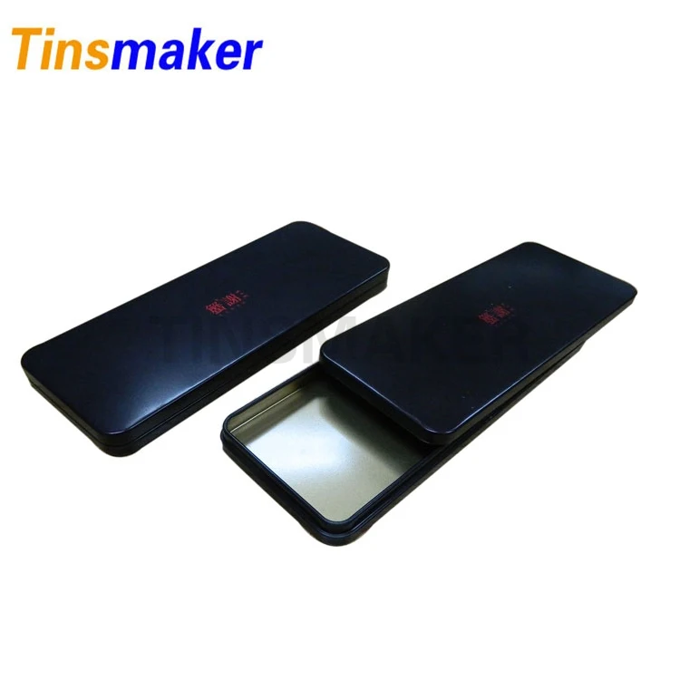 Customizable Printed Storage Small Tin Box Black - Buy Small Tin Box ...