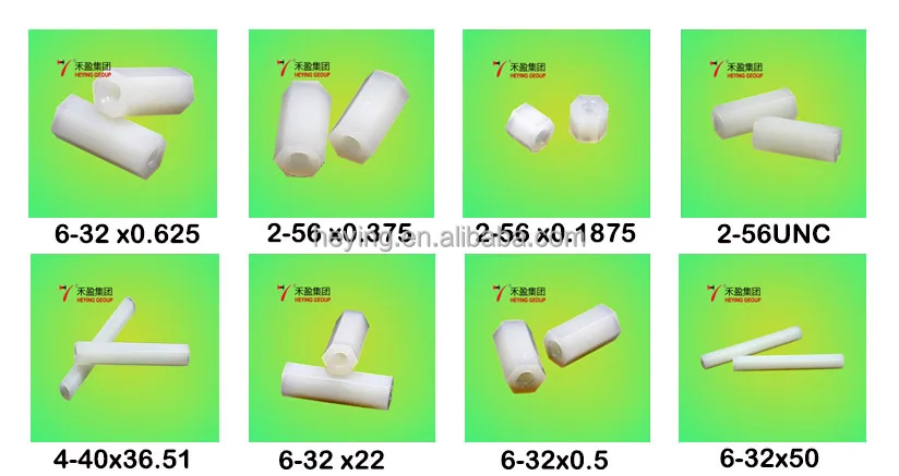 Pcb Attachment Metric Nylon Pcb Self-retaining Screw Grommet Female Hex ...