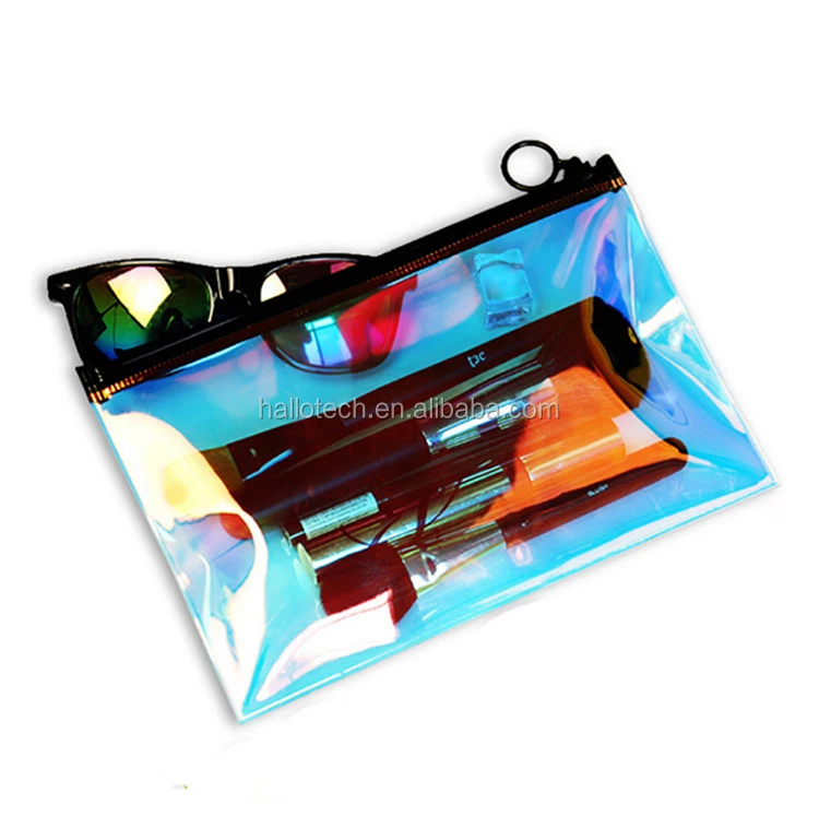 Best Price Custom Travel Plastic Cosmetic Bag Pouch Laser Clear Pvc ...