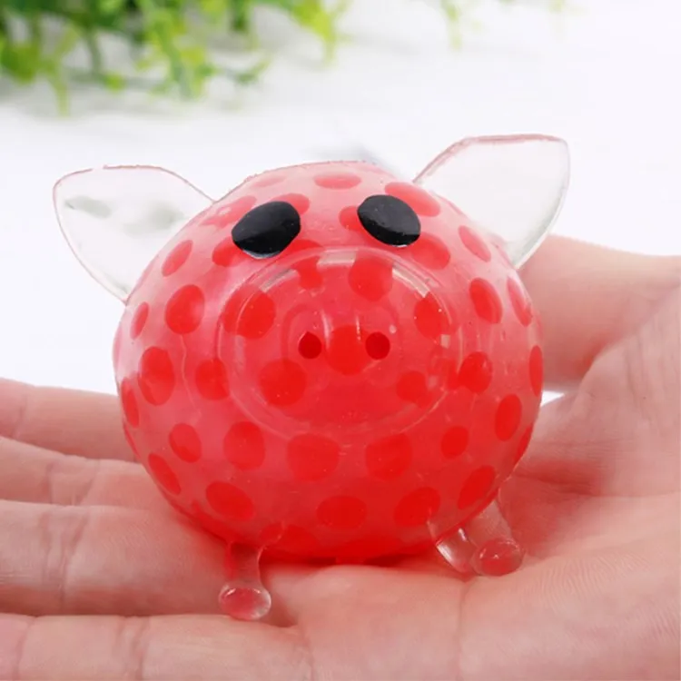 Mesh Squishy Ball - Rubber Vent Grape Stress Ball - Squeezing Stress ...