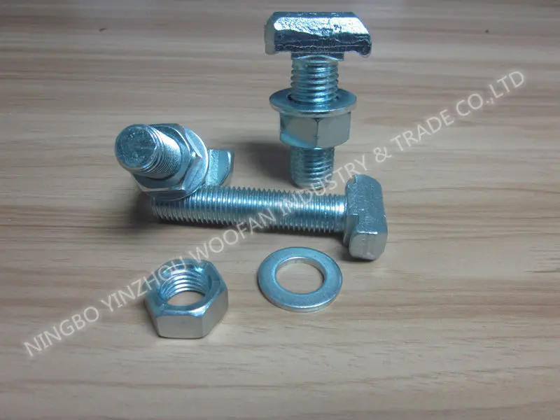 T Bolts 8.8 Grade For 49/30 C Channel With Nut And Washer - Buy C ...