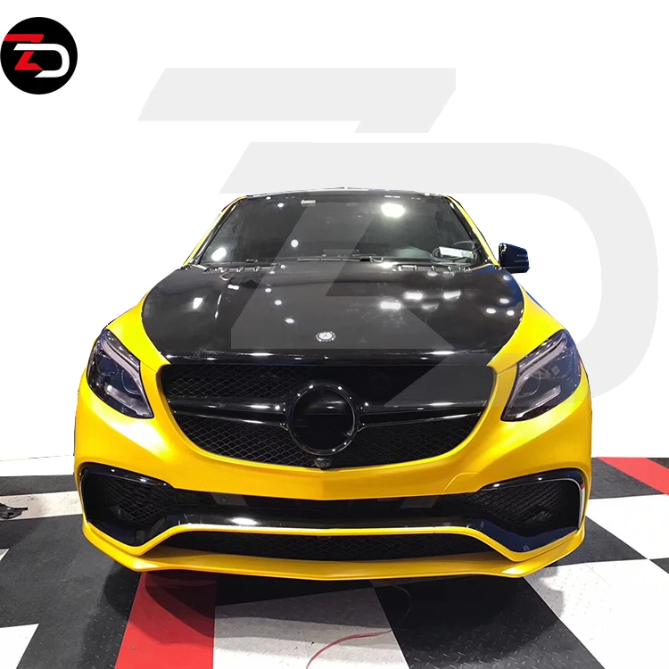 Gle63 Front Bumper Rear Bumper Body Kit Suitable For W166 Gle300d ...