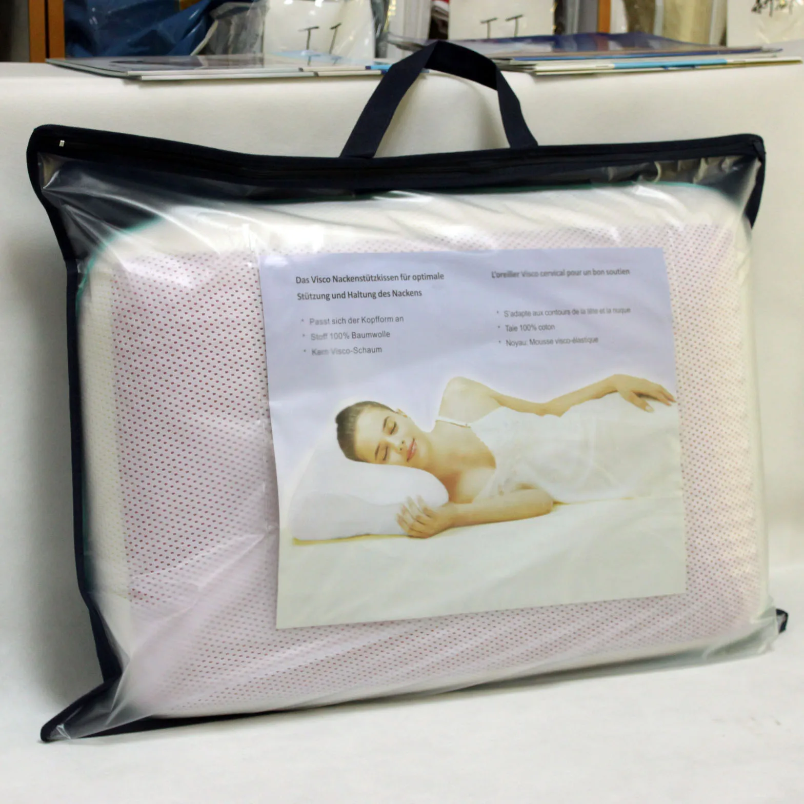 Plastic Vinyl PVC Quilt and Duvet Bedding Packaging Bags with Zipper