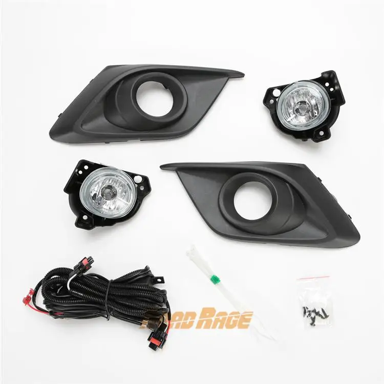 Mazda 3 Fog Lights - Clear Lens Kit for 2014-2016 Models