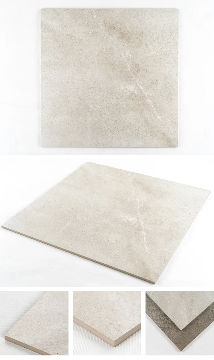 600 X 600mm Homogeneous Porcelain Tiles Non Slip Rustic Tile Floor For ...