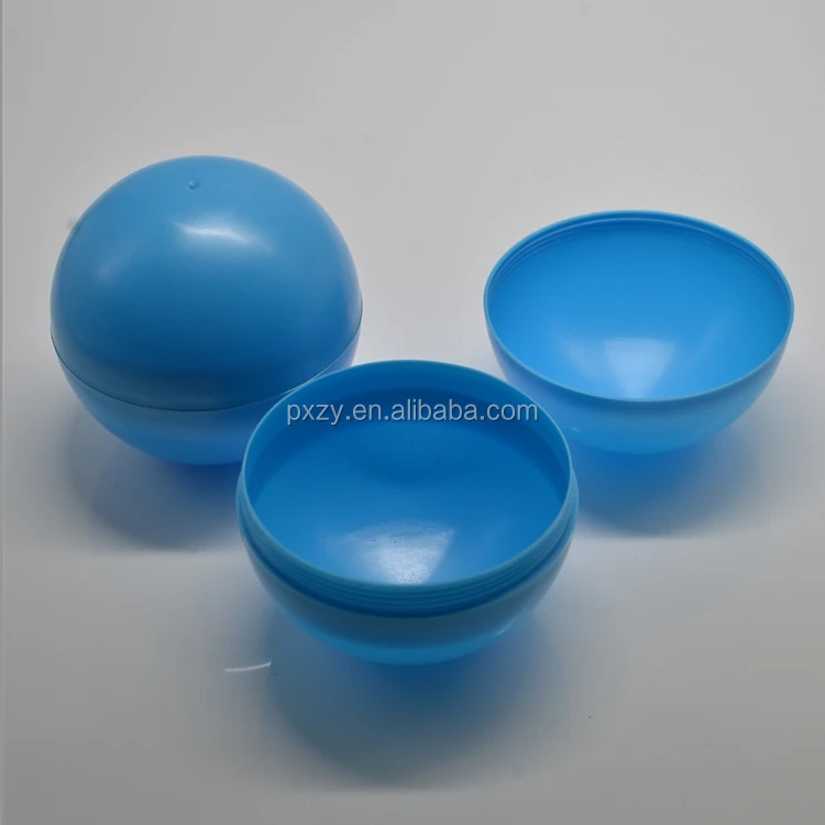 Hot Sale Smooth Colorful Plastic Capsule Ball Openable Plastic Ball ...