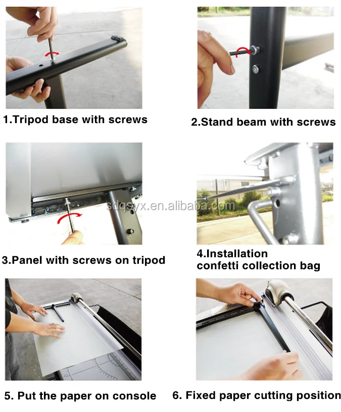 Manual A0 A1 Paper Cutting Machine - Rolling Paper Cutter