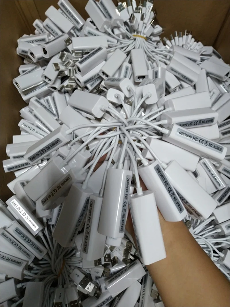 High Speed White Black Rtl8152 Chipset Usb 2.0 To Rj45 Lan 100mbps ...