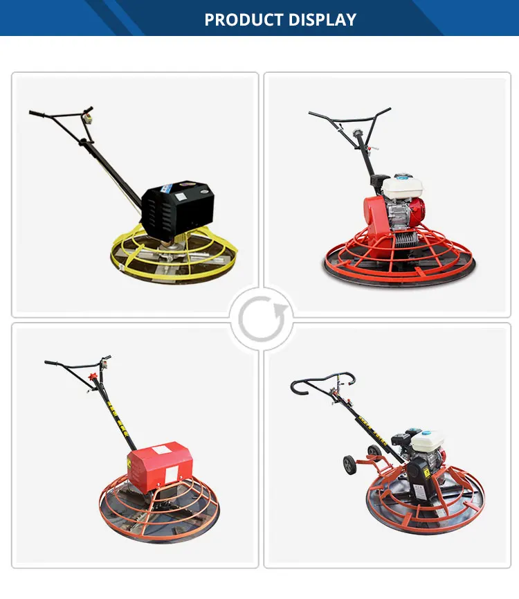 Electric Power Trowel Float Pan Professional Concrete Power Float ...