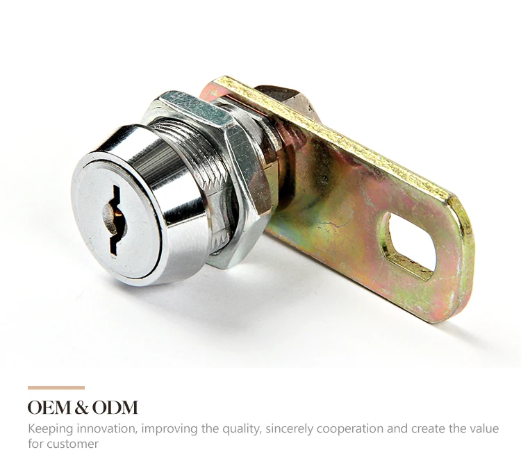 Most Secure Furniture Assembly Push Button Cam Locks Cabinet Zinc Alloy ...