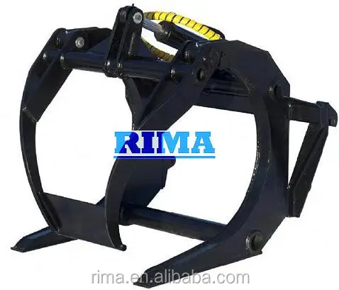 Eu Style Tractor Use Log Grapple/clamp/log Grab/log Crane/timber ...