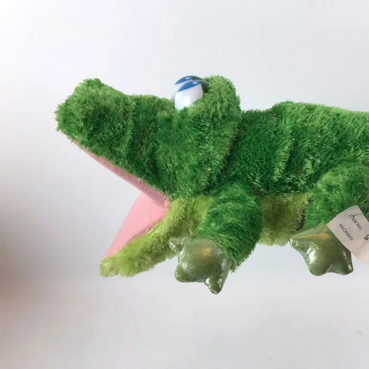 100% Polyester Hand Puppet Of Alligator Toy - Buy Hand Puppet,Plush ...