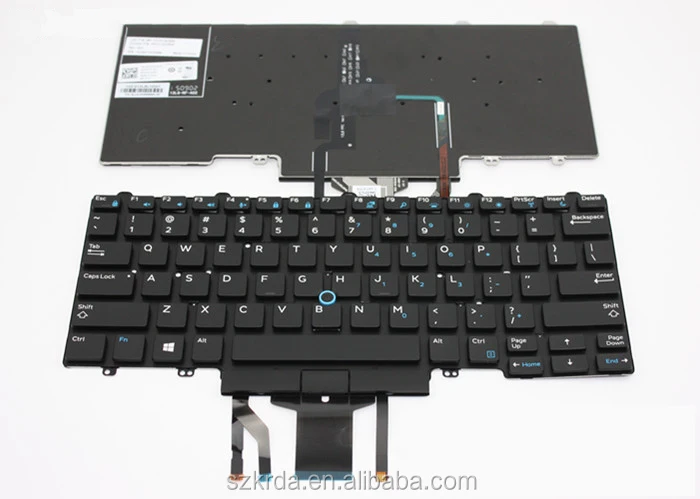 For Dell E7450 E5450 E7470 E5470 Keyboard Backlight Us Notebook Laptop ...