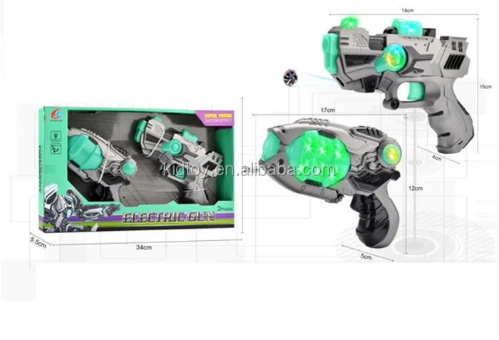 Infinity Blaster Toy Space Gun - Lights & Battery Operated