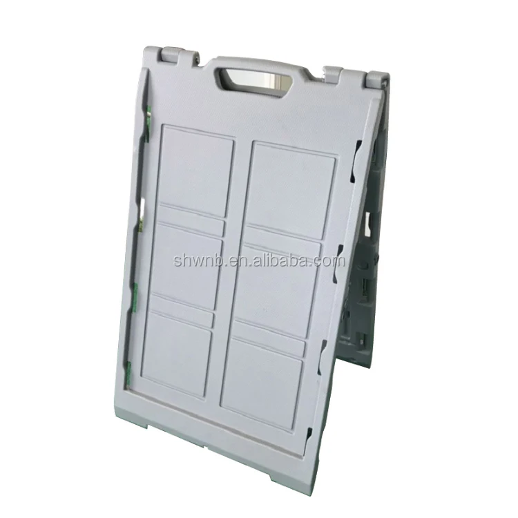 Outdoor A1 Advertising Display Water Filled Folding Pe Plastic A Frame ...