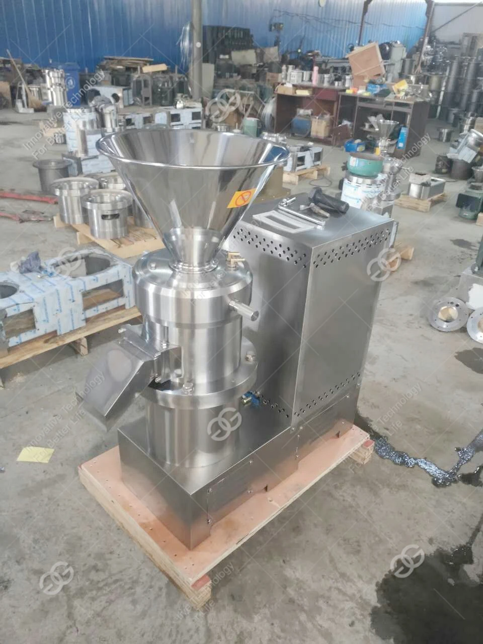 Commercial Cashew Hazelnut Stone Grinder Pistachio Walnut Grinding ...