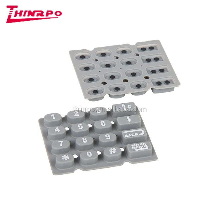 Customize Rubber Push Button - Dustproof Silicone Cover