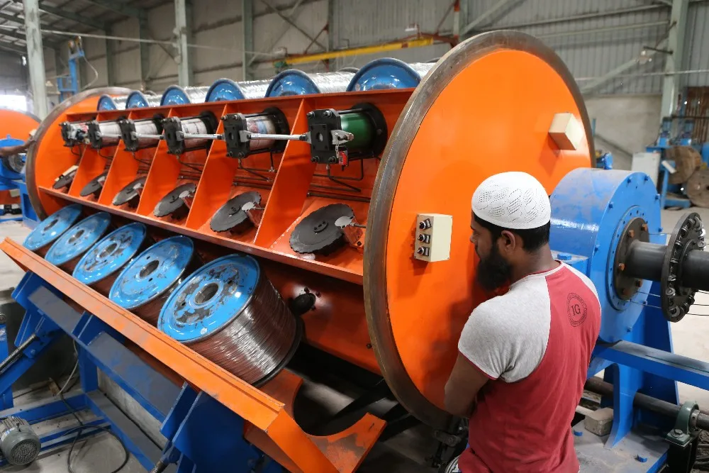 6+12+18 / 630 Electrical Wire / Cable Rigid Type Strander Efficient ...