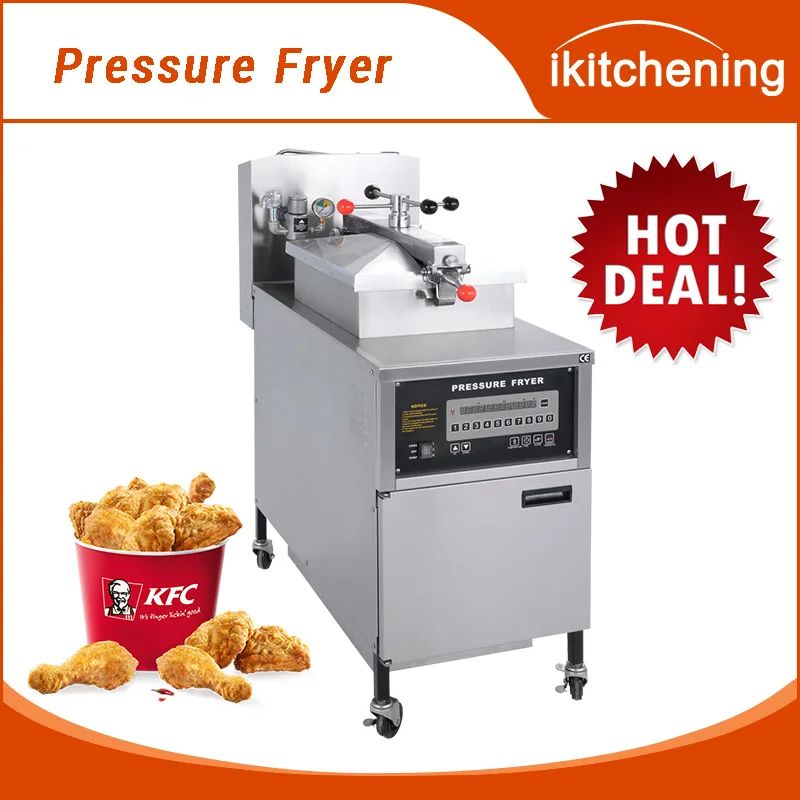 Pfg-600l Commercial Chicken Pressure Fryer With Oil Filter Broasted Chicken Machine - Buy ...