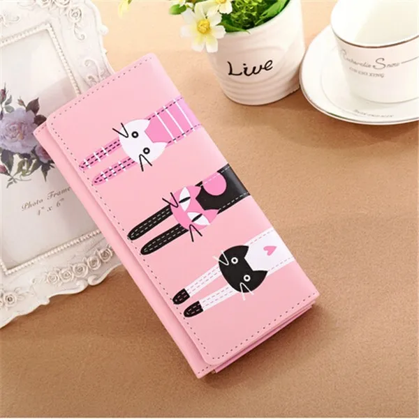 2017 New Girls Long Wallet For Women Cute Young Girl Wallet - Buy ...