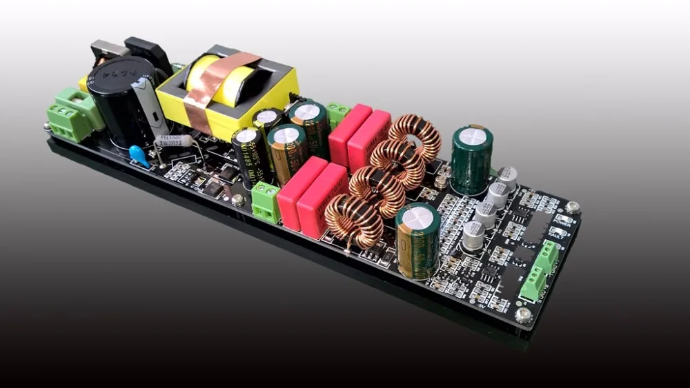 2Channel Class D +SMPS 200W Pro Audio Amplifier Module Integrated with ...