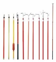 Fiberglass Electrical Operating Rods Frp Telescopic Hot Link Stick ...