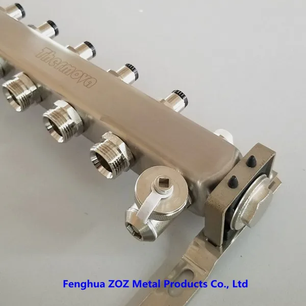Stainless Steel Water Manifolds For Under Floor Heating System - Buy ...