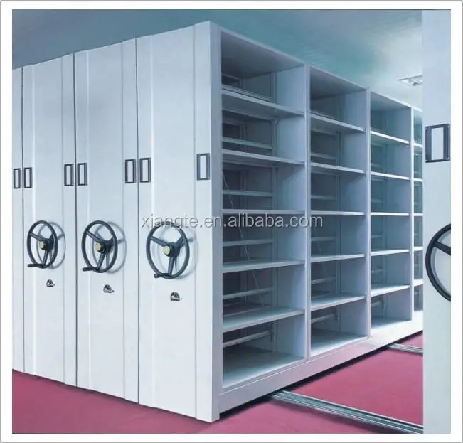 Manual Mobile Shelf/mobile Filing Cabinet /compact Shelving System ...