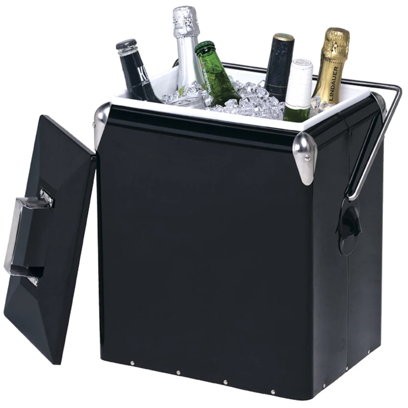 17l Multi Colored Customized Vintage Cooler Accept Metal Drink Cooler ...